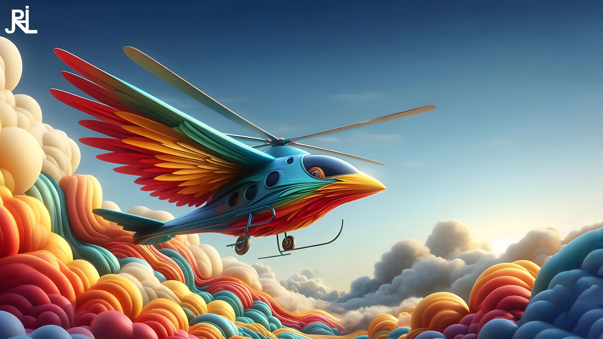ArtStation - Bird Style Helicopter