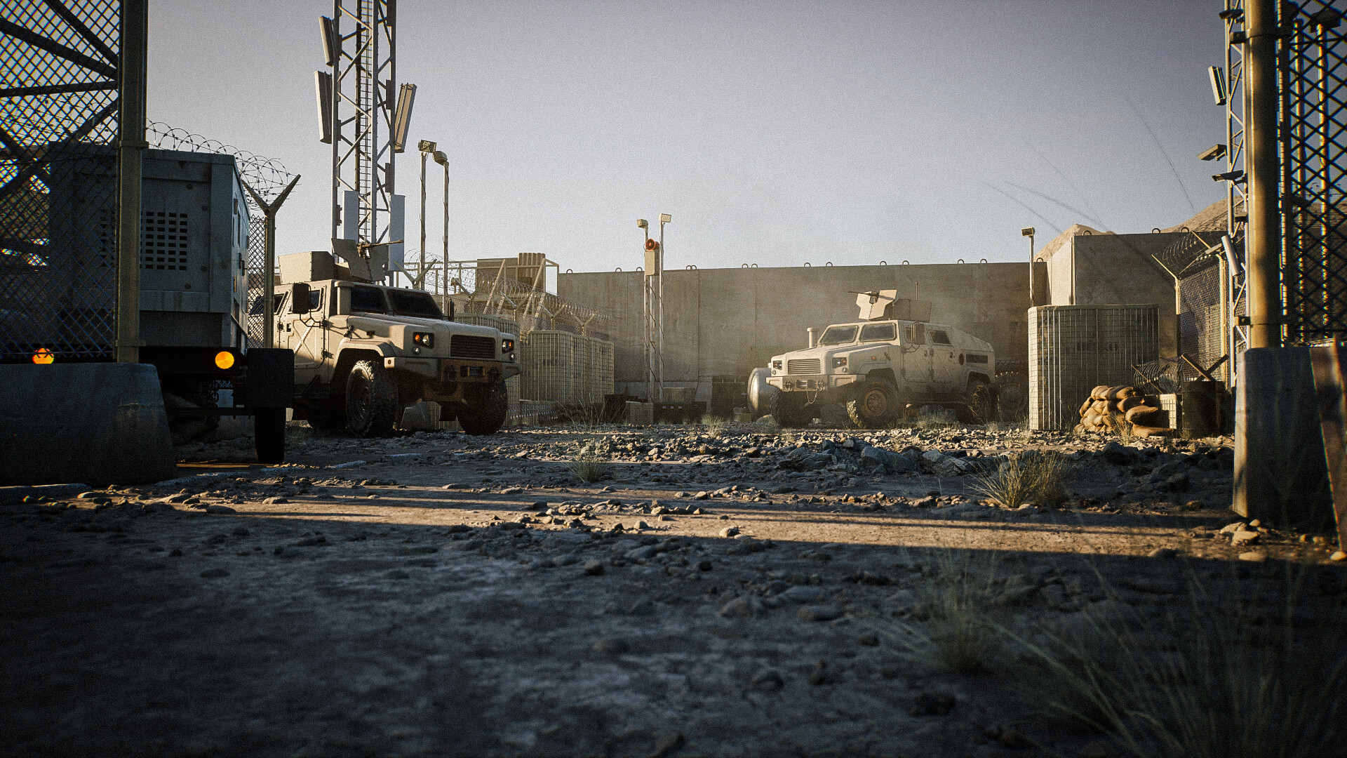 ArtStation - Military Base Environment