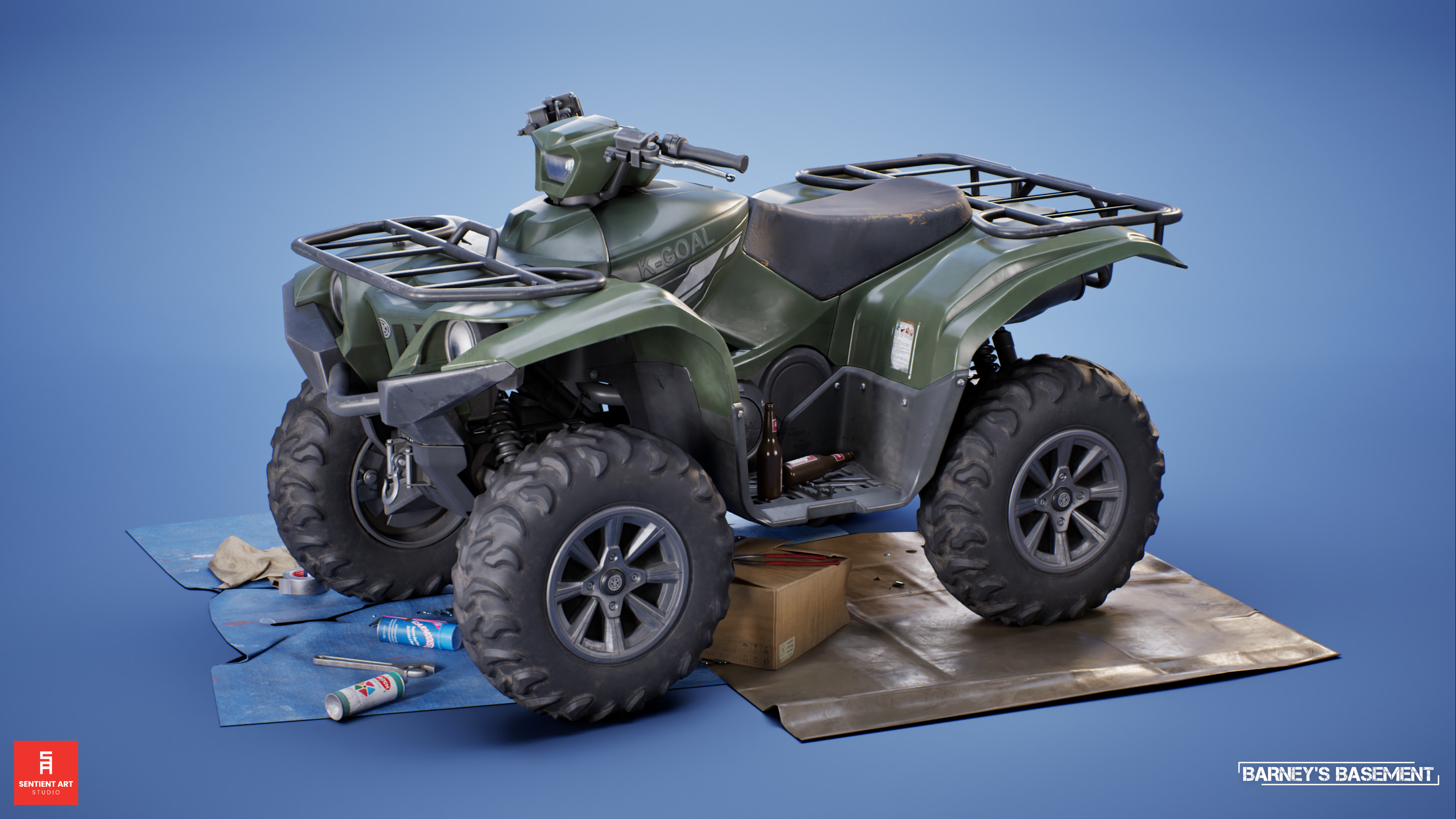 Sentient Art - Barney's Basement - Vehicles