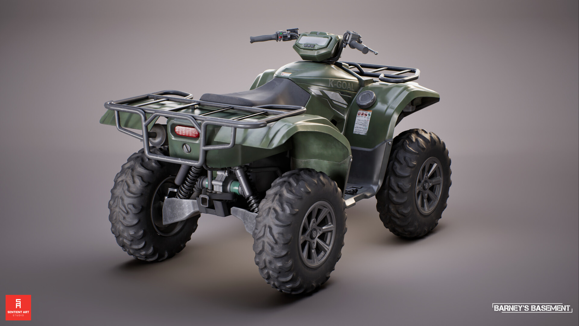 Sentient Art - Barney's Basement - Vehicles