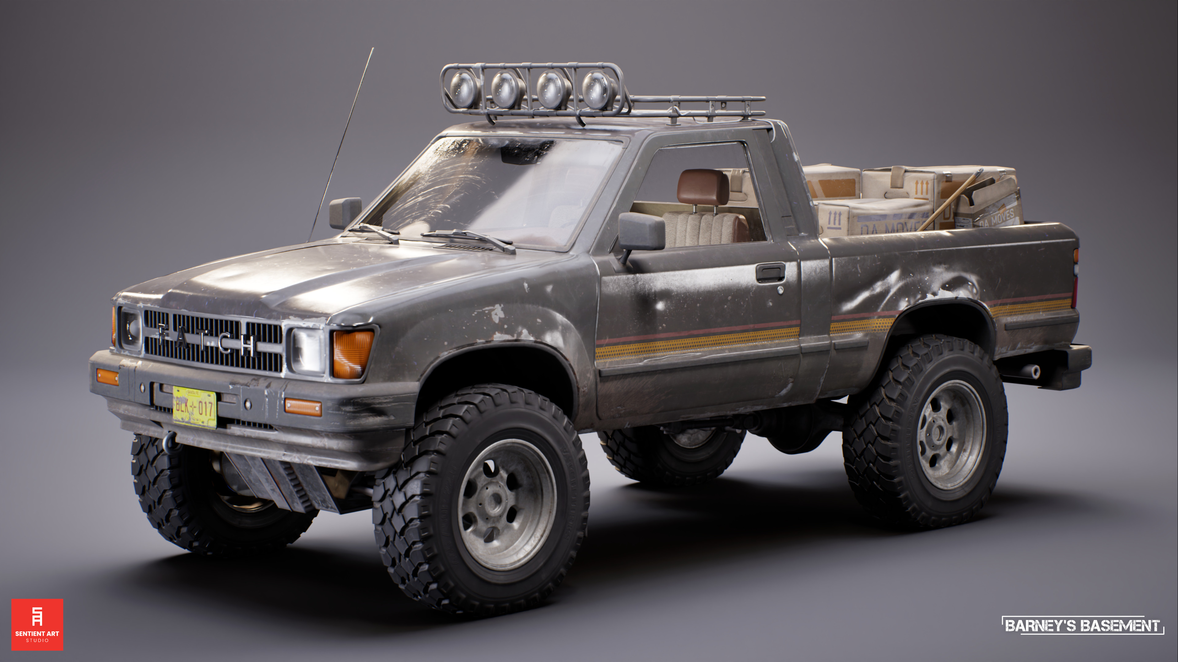 Sentient Art - Barney's Basement - Vehicles