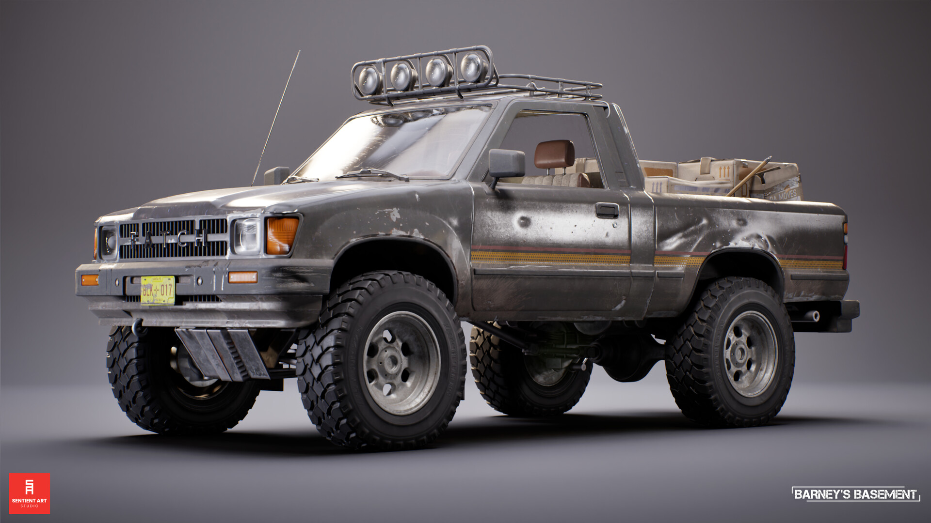 Sentient Art - Barney's Basement - Vehicles