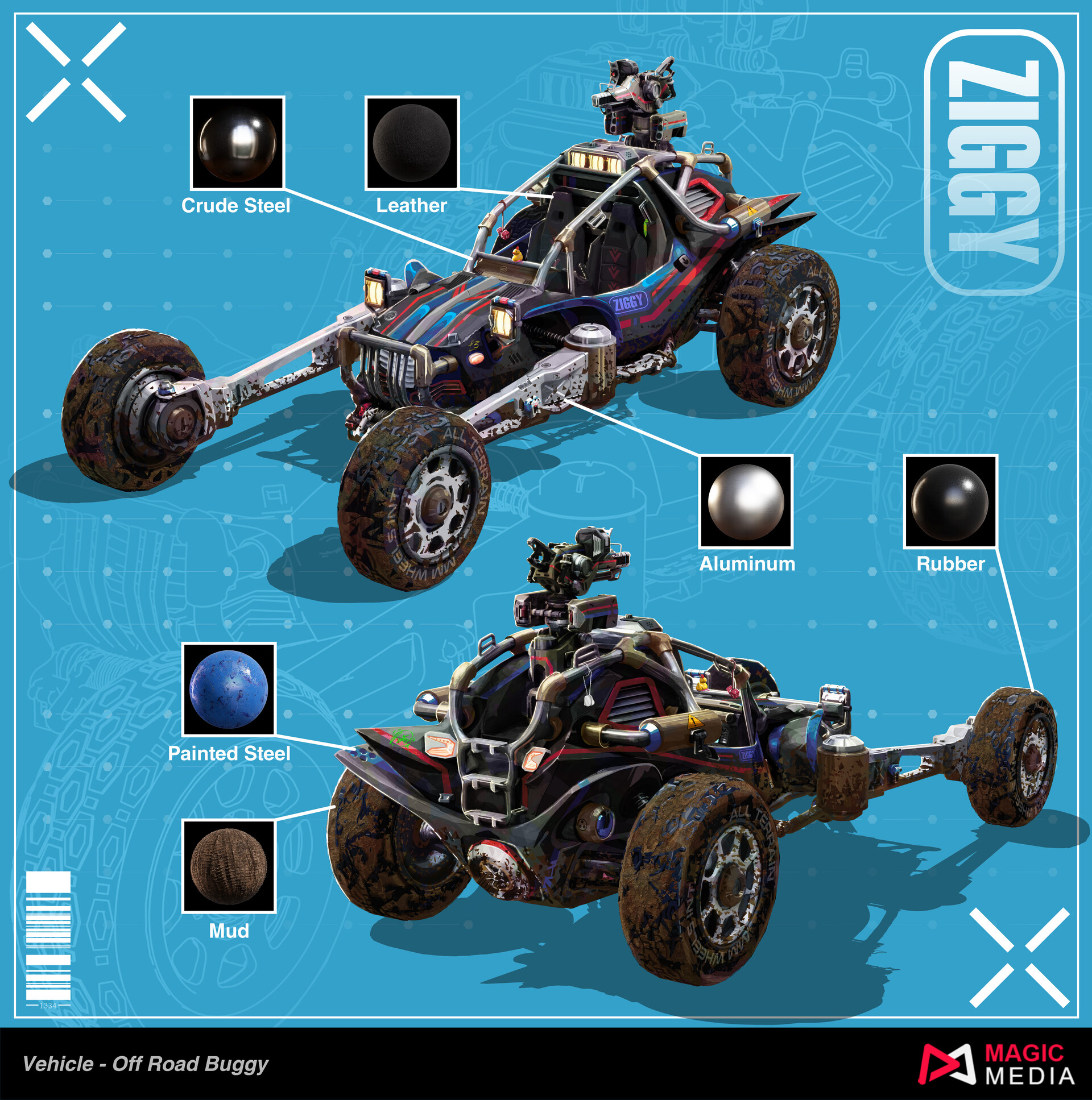 Marcos Torres - "Ziggy" Off-Road Interplanetary Buggy