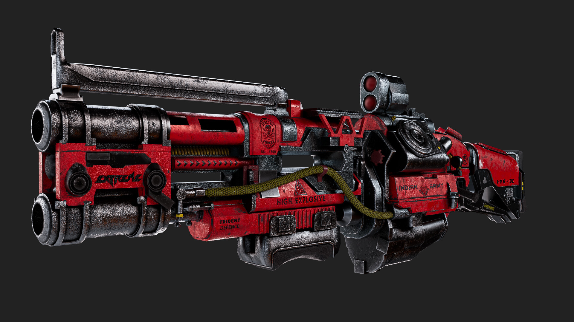 Harsh Acharya - BLOODY RED || SCI FI GUN