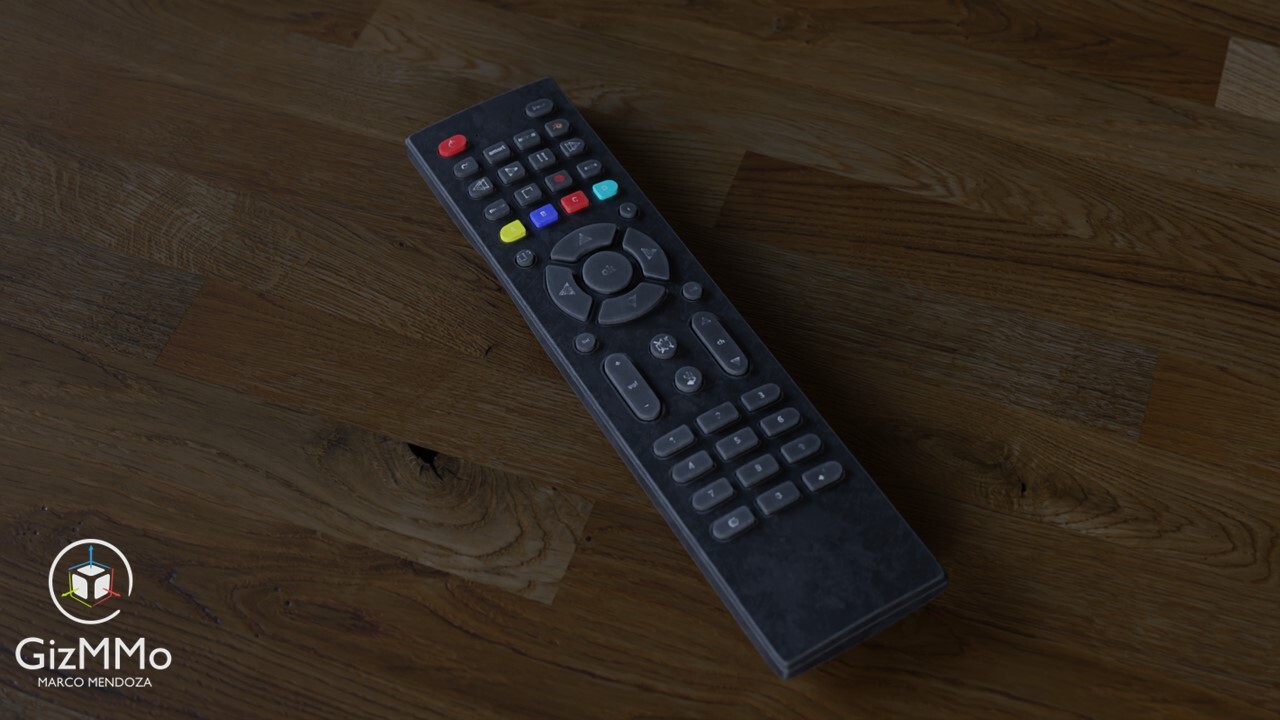 ArtStation - TV CONTROL REMOTE