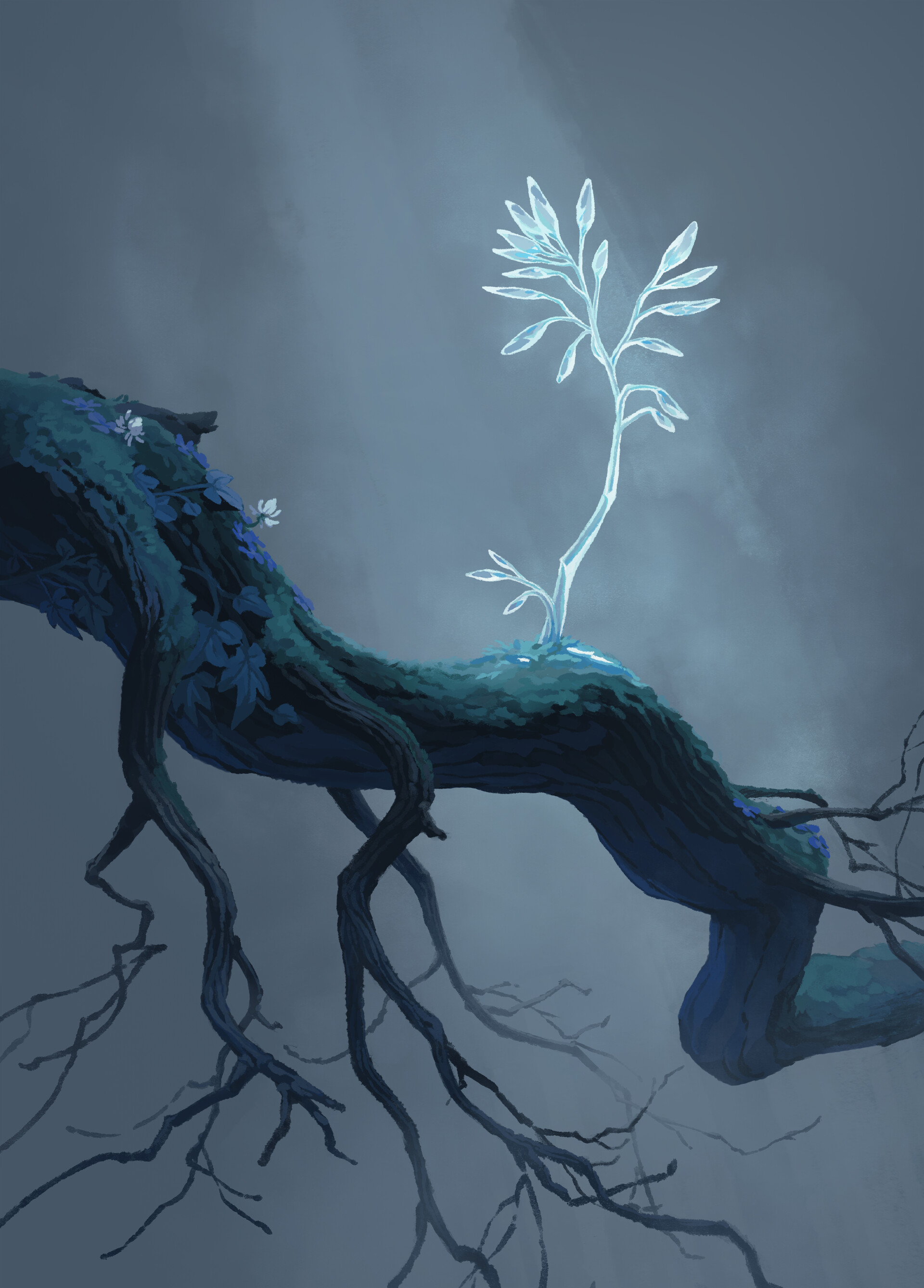 ArtStation - Crystal sapling