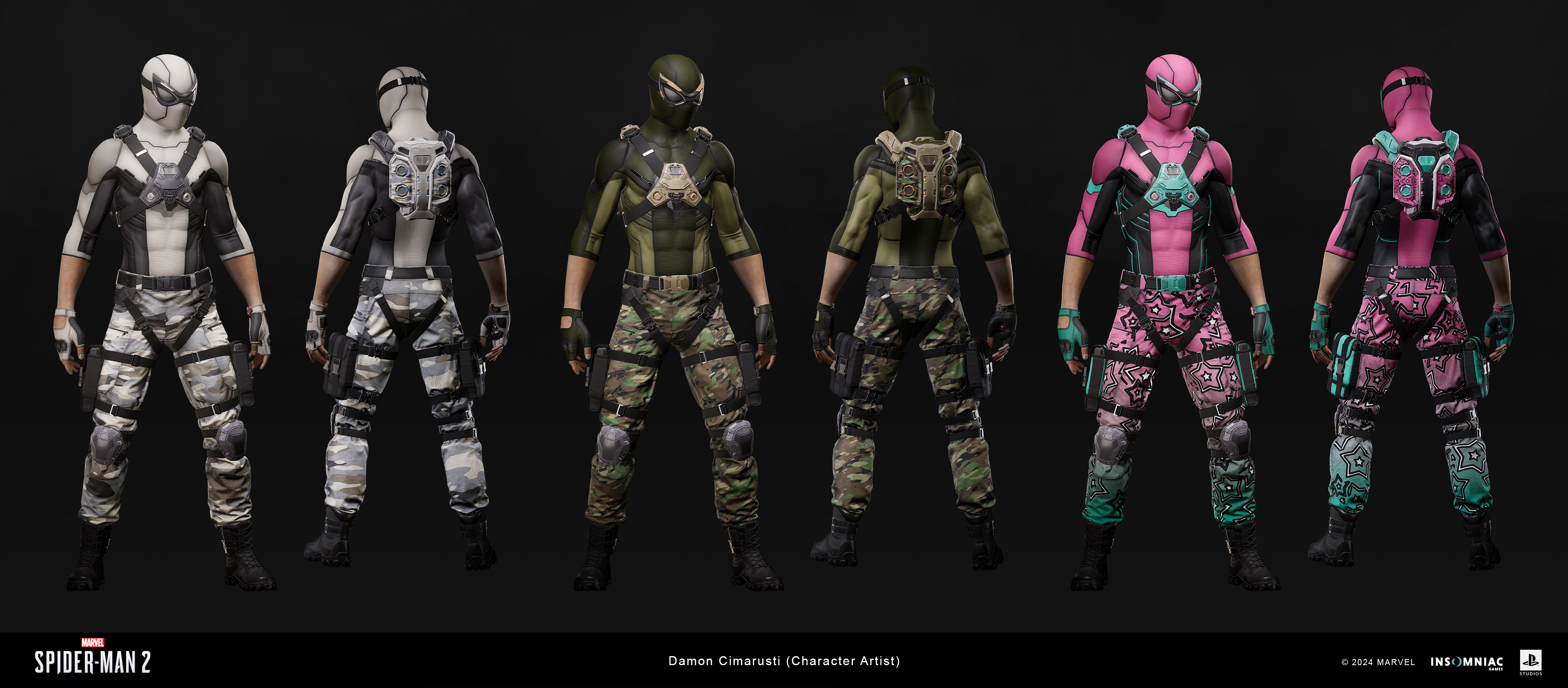 Damon Cimarusti - Marvel's Spider-Man 2 - Secret Wars Civil War Suit