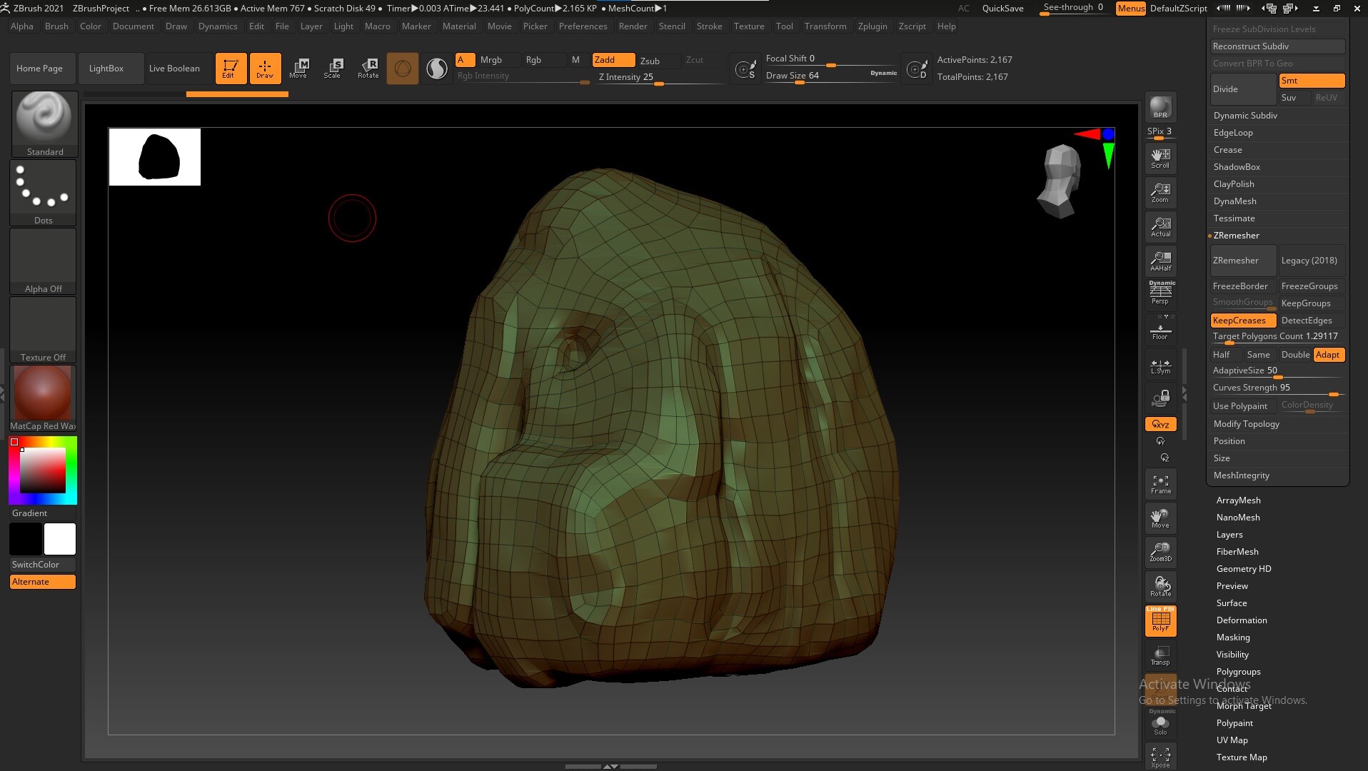 Mohammad Sifat - 3d island rock