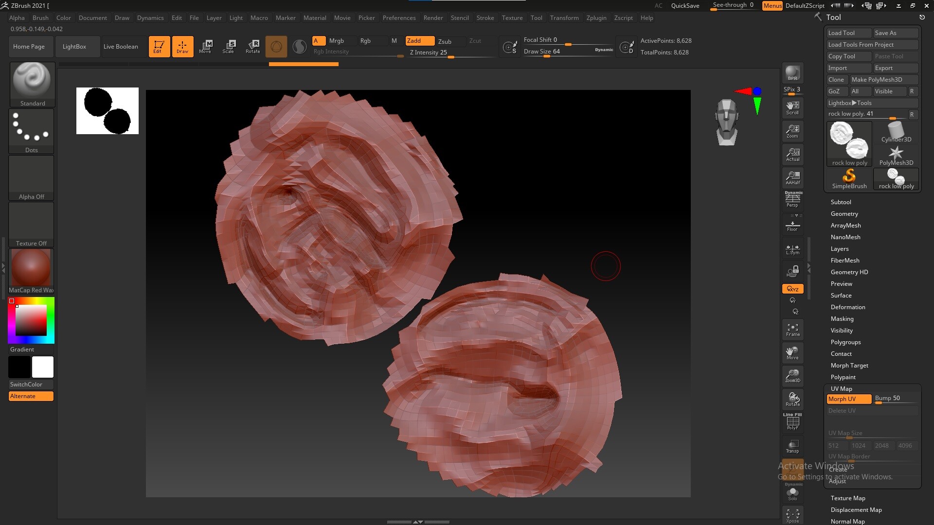 Mohammad Sifat - 3d island rock