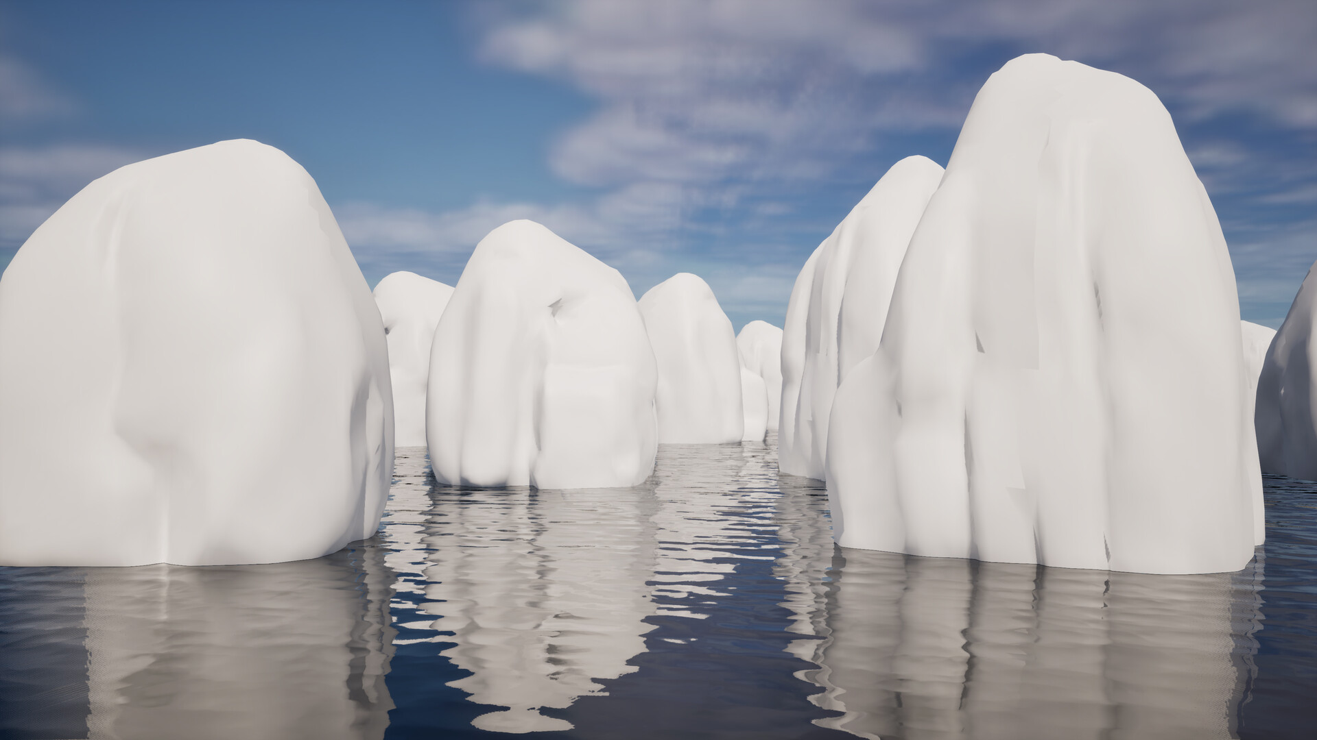 Mohammad Sifat - 3d island rock