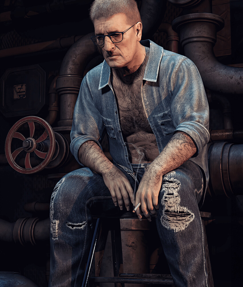 ArtStation - Joe Lost His Job Today