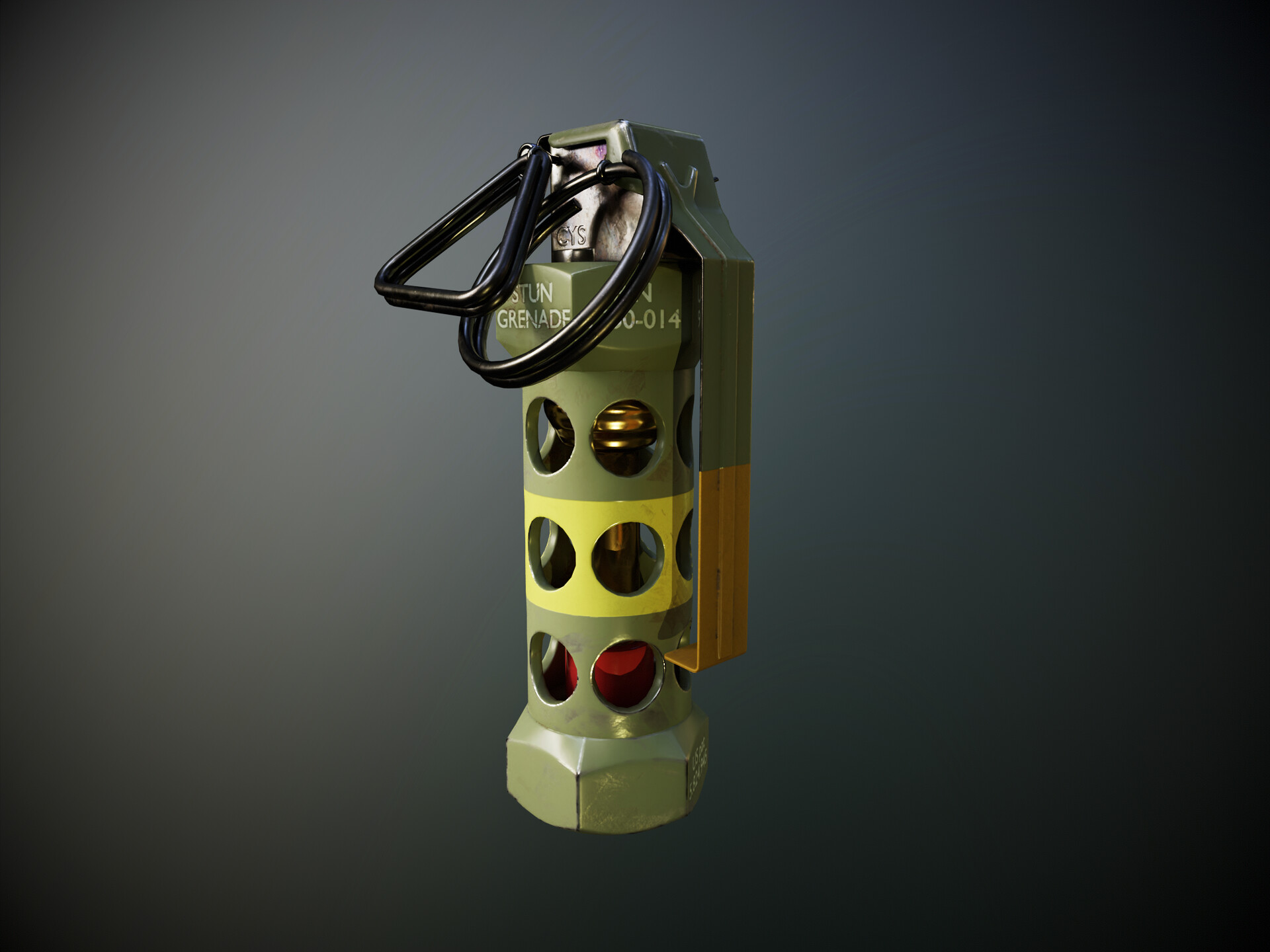 ArtStation - Flashbang grenade