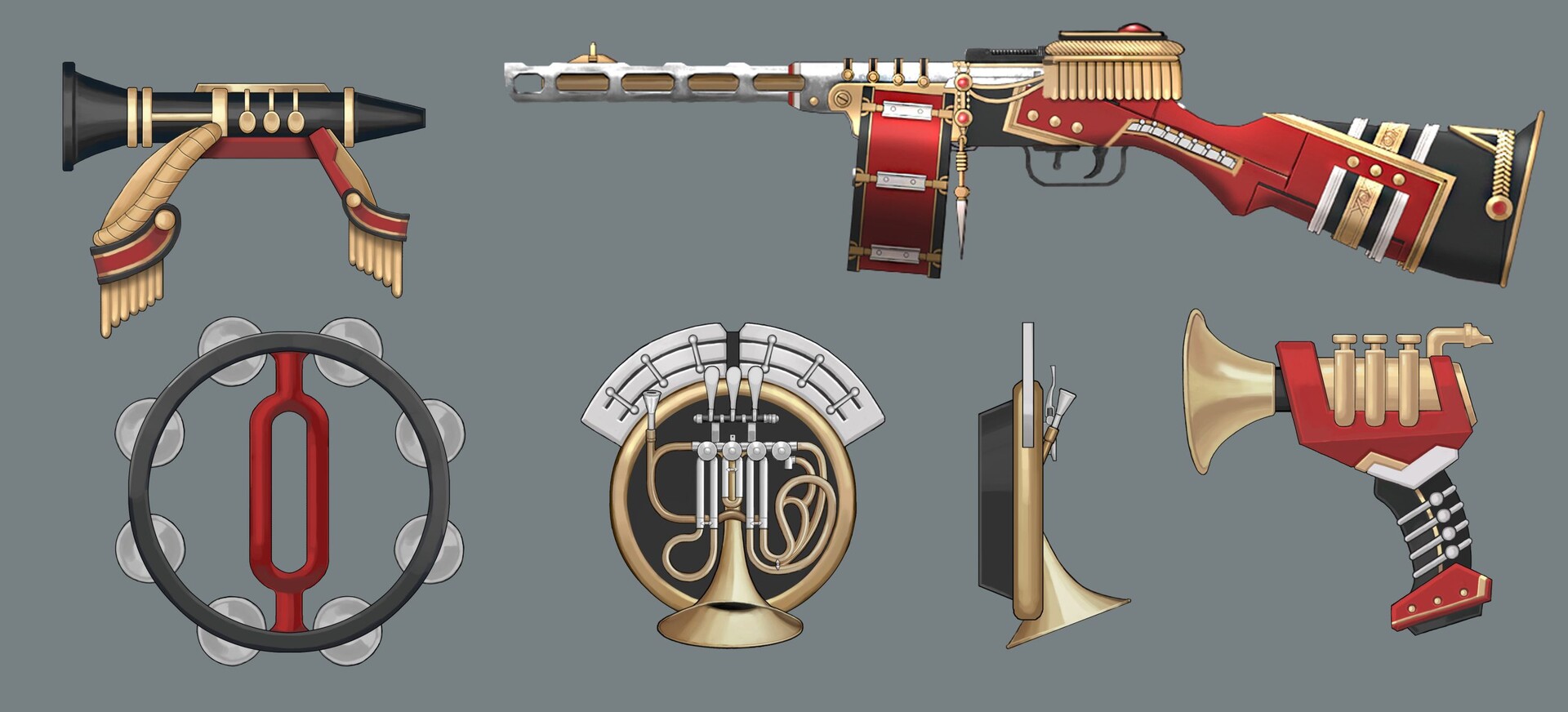 ArtStation - Event Weapons-Pipe Band Series