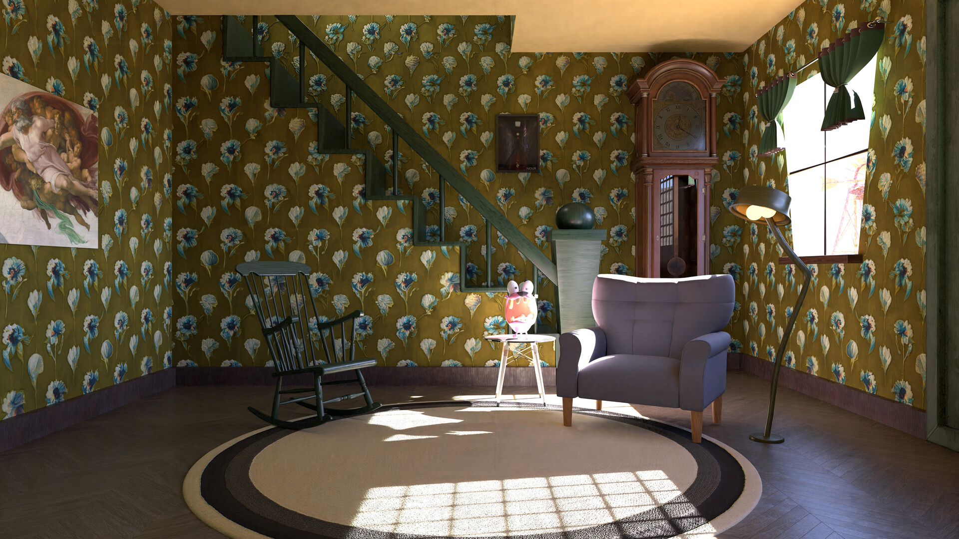 Nour-Eldin Maged - Courage the cowardly dog inside the house