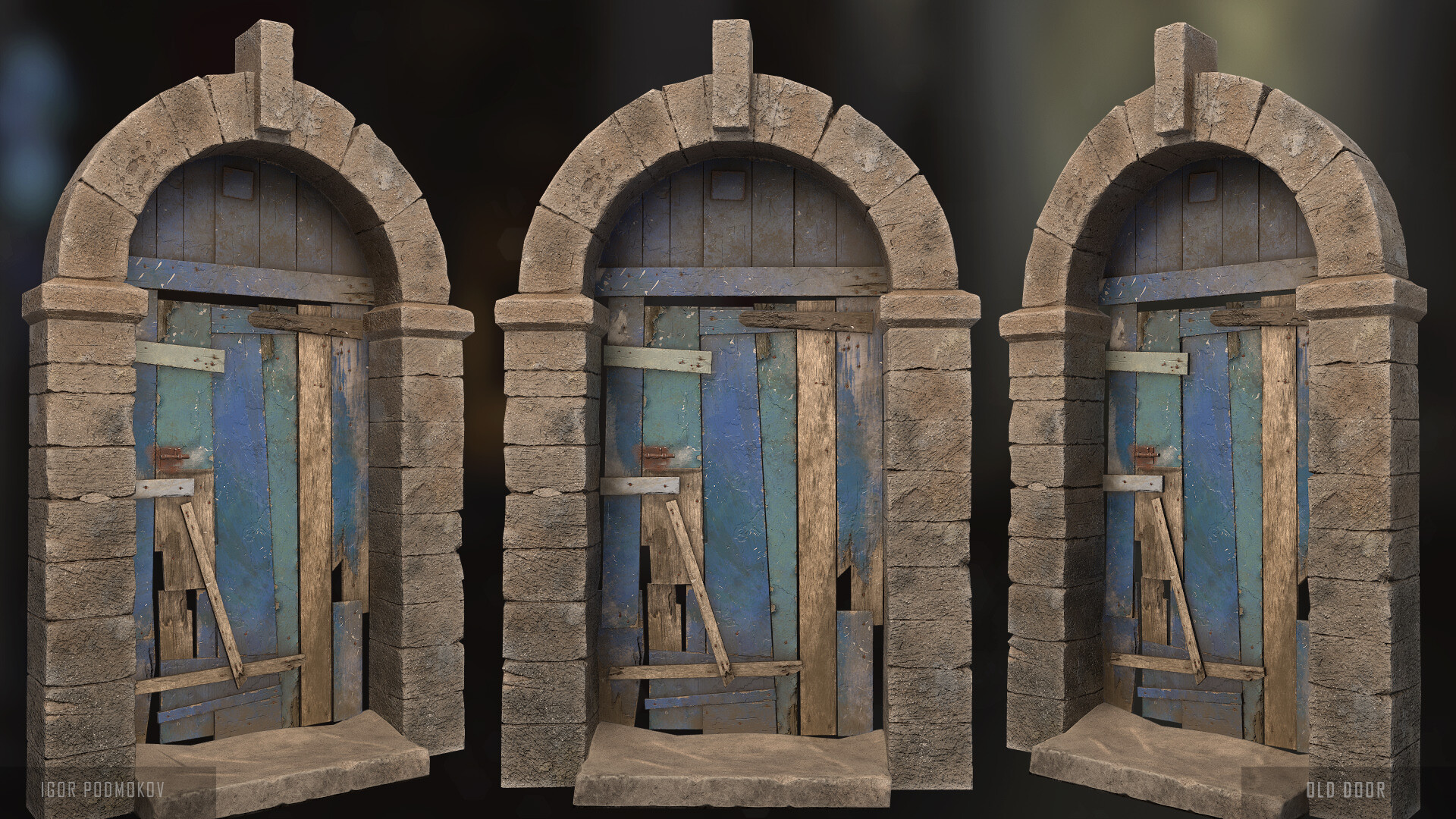 ArtStation - Old Door