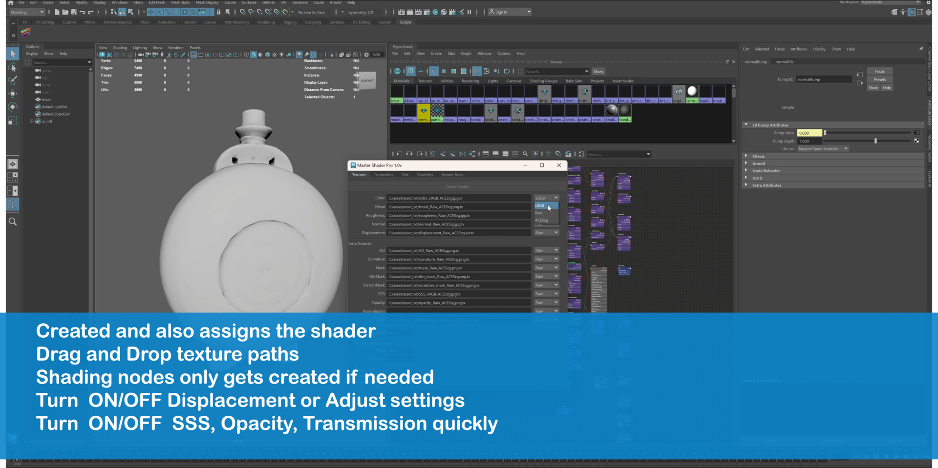Kulwant Raju - Maya - Master Shader Pro