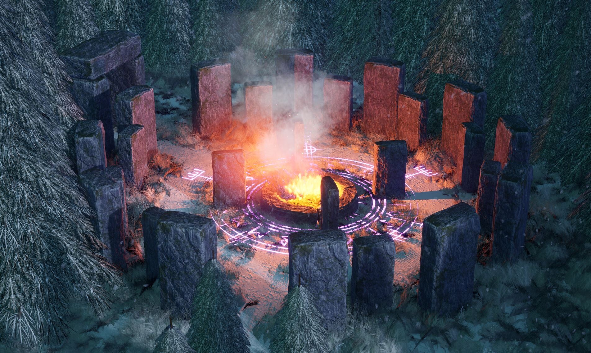 ArtStation - Viking Forest