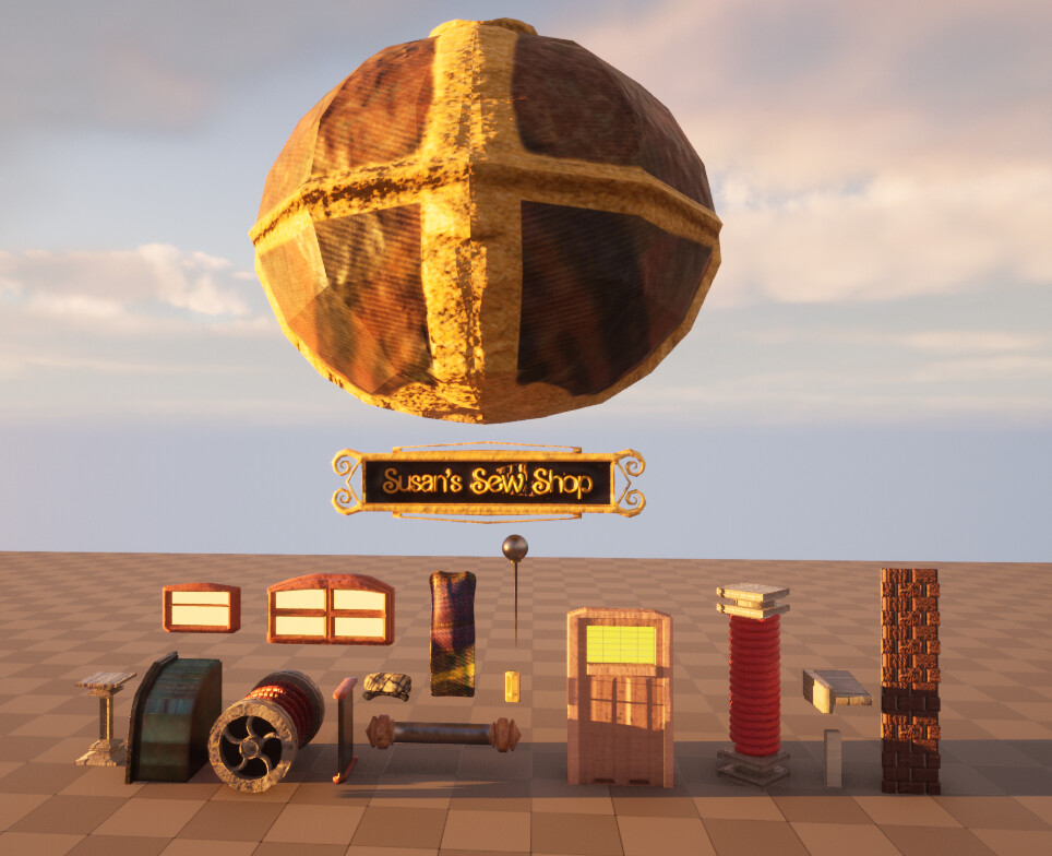 Saphyre - [Unreal Engine 5] Textile Shop