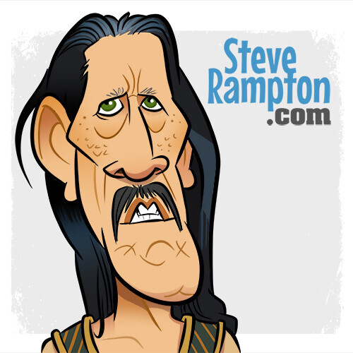 Caricatures by Steve - Danny Trejo Caricature