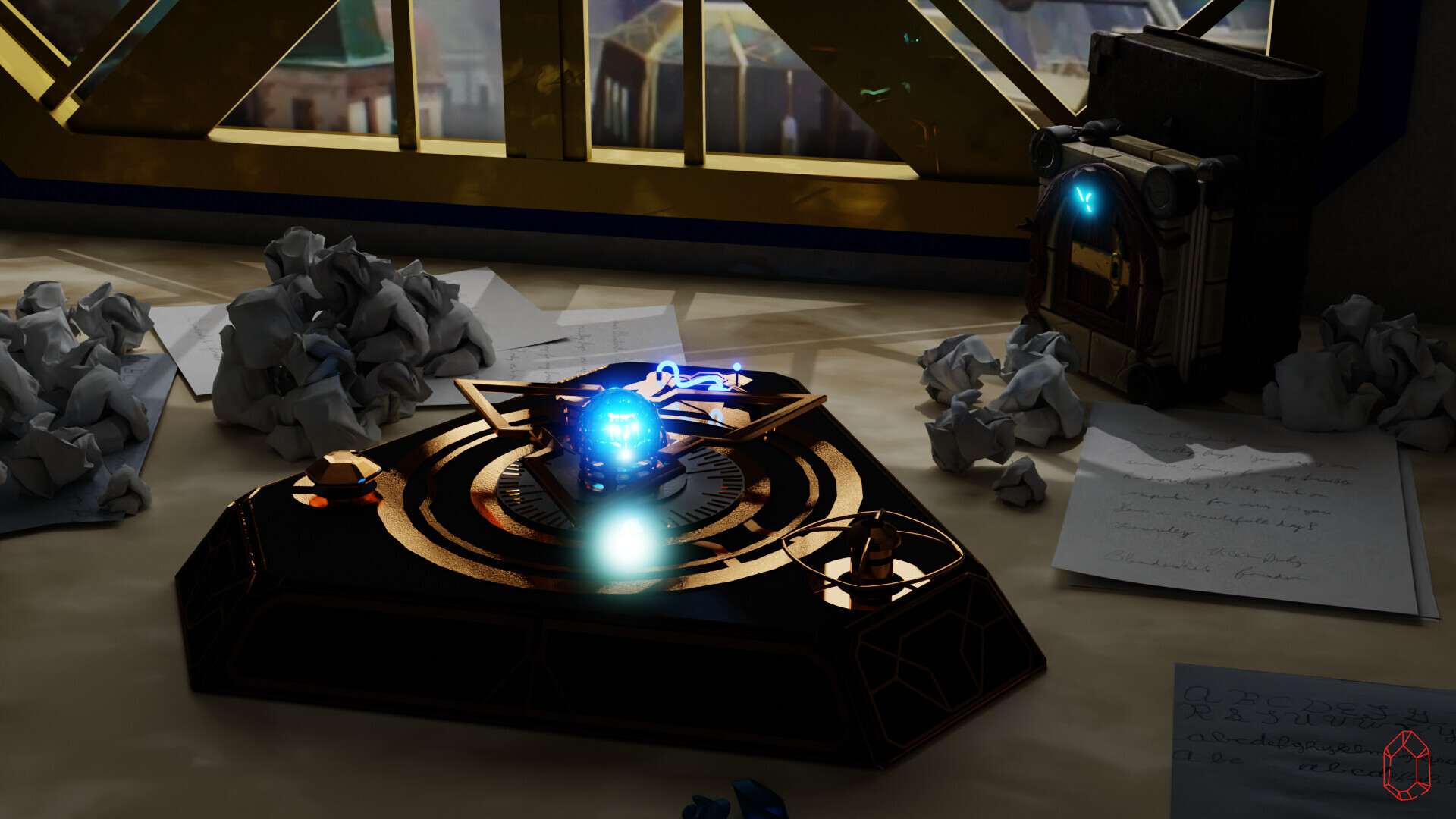 ArtStation - Arcane scene