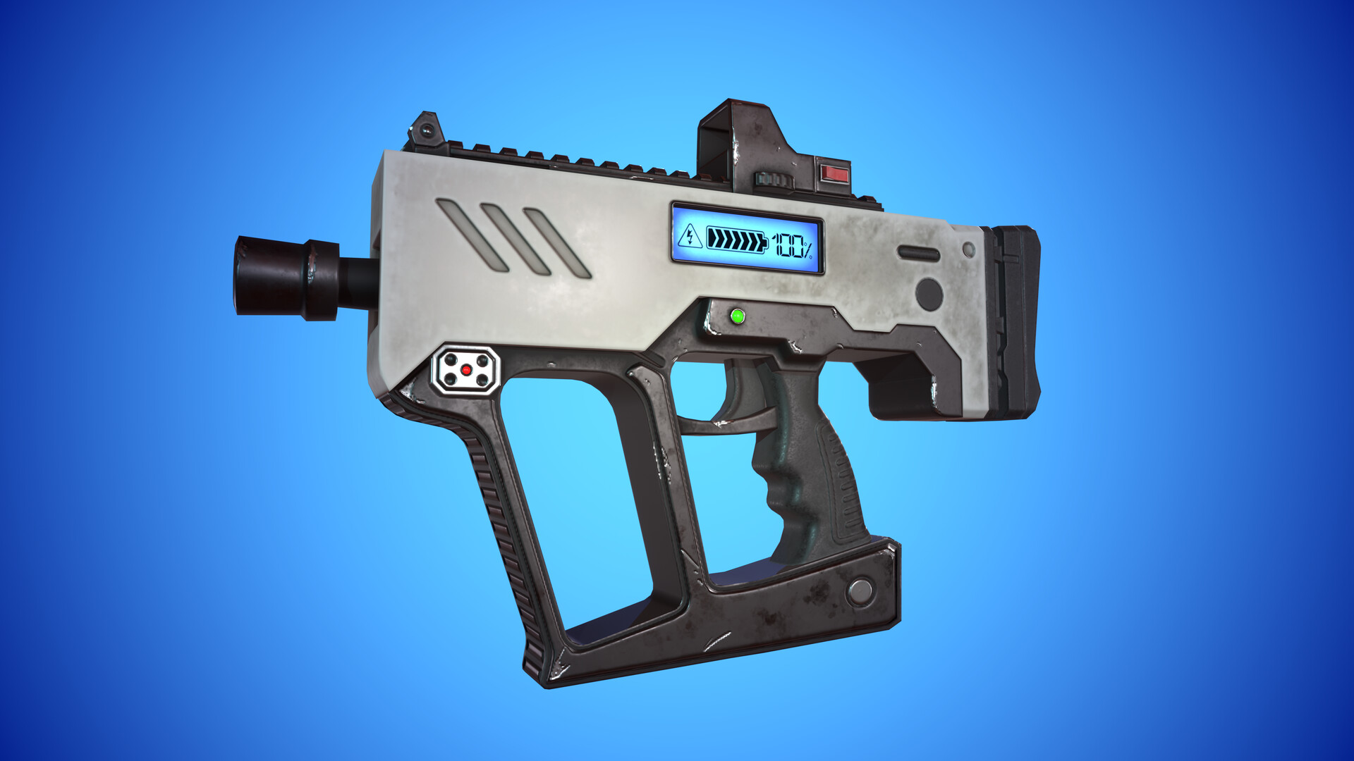 ArtStation - Fortnite Inspired SMG