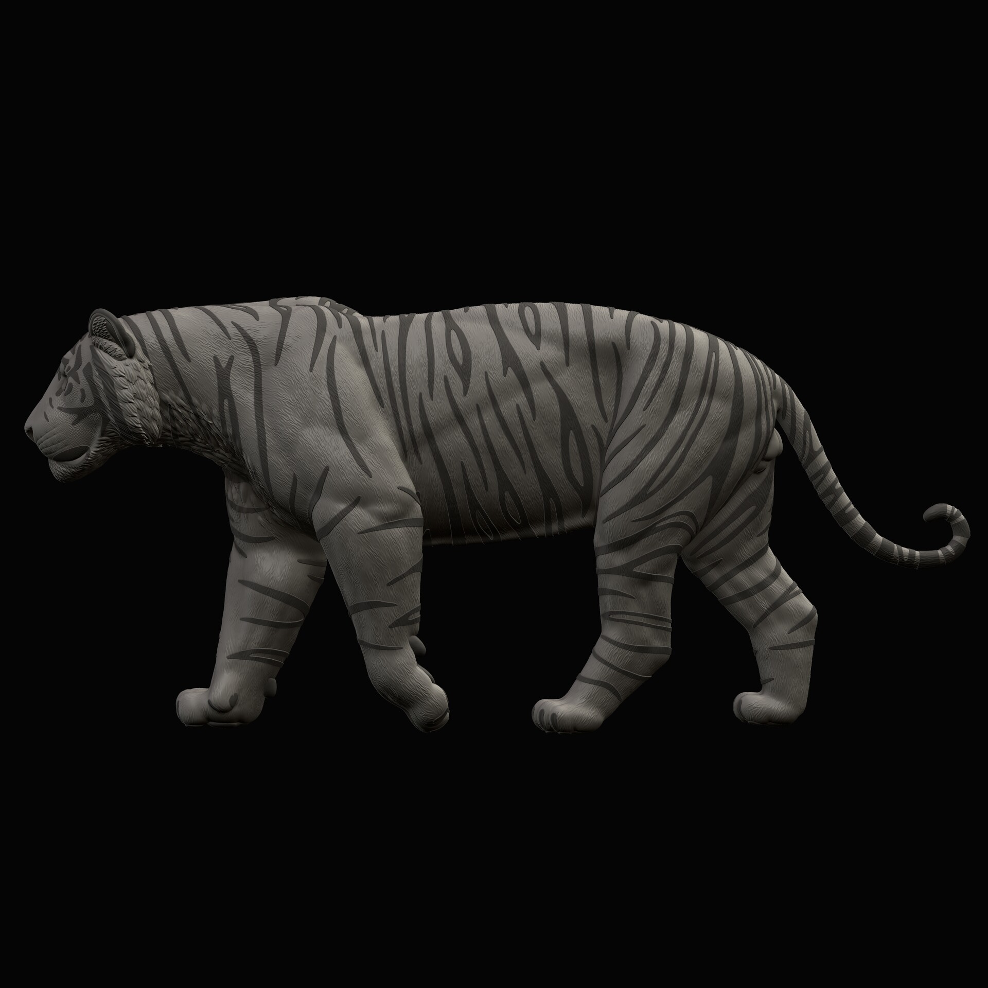 ArtStation - Bengal Tiger