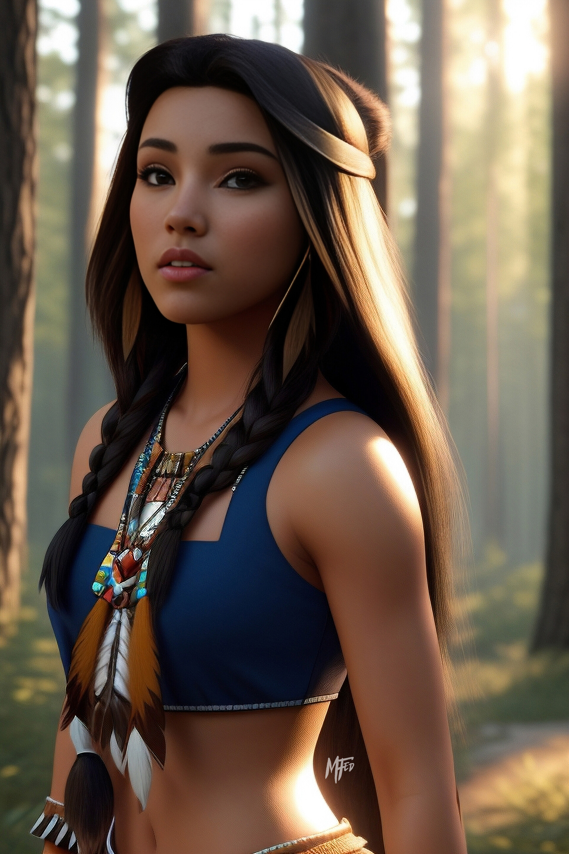 ArtStation - POCAHONTAS
