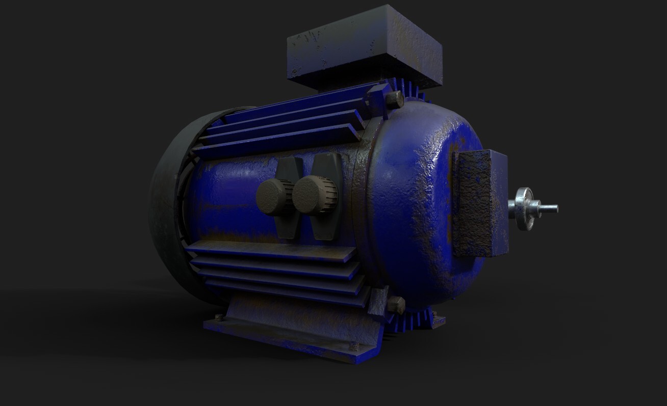 ArtStation - Electric Motor