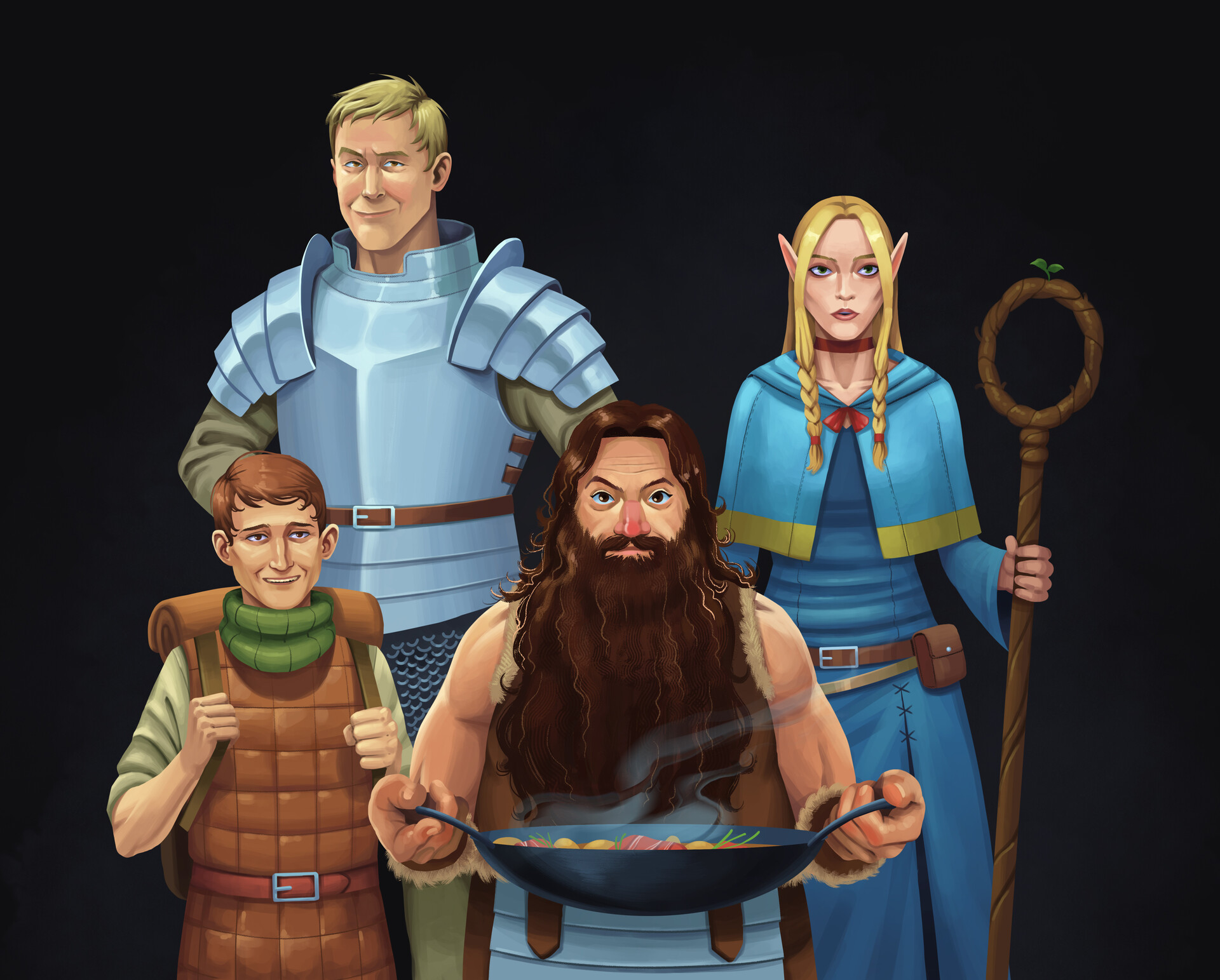 ArtStation - Delicious in Dungeon