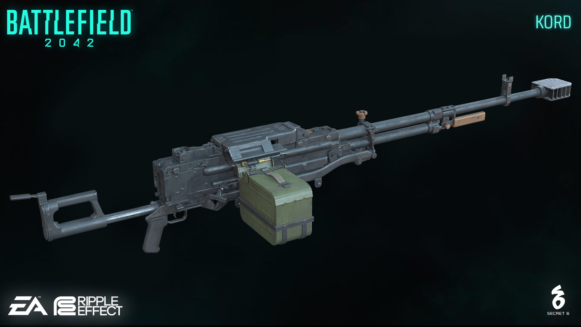 Anthony Dizon - Battlefield 2042 - Kord Machine Gun