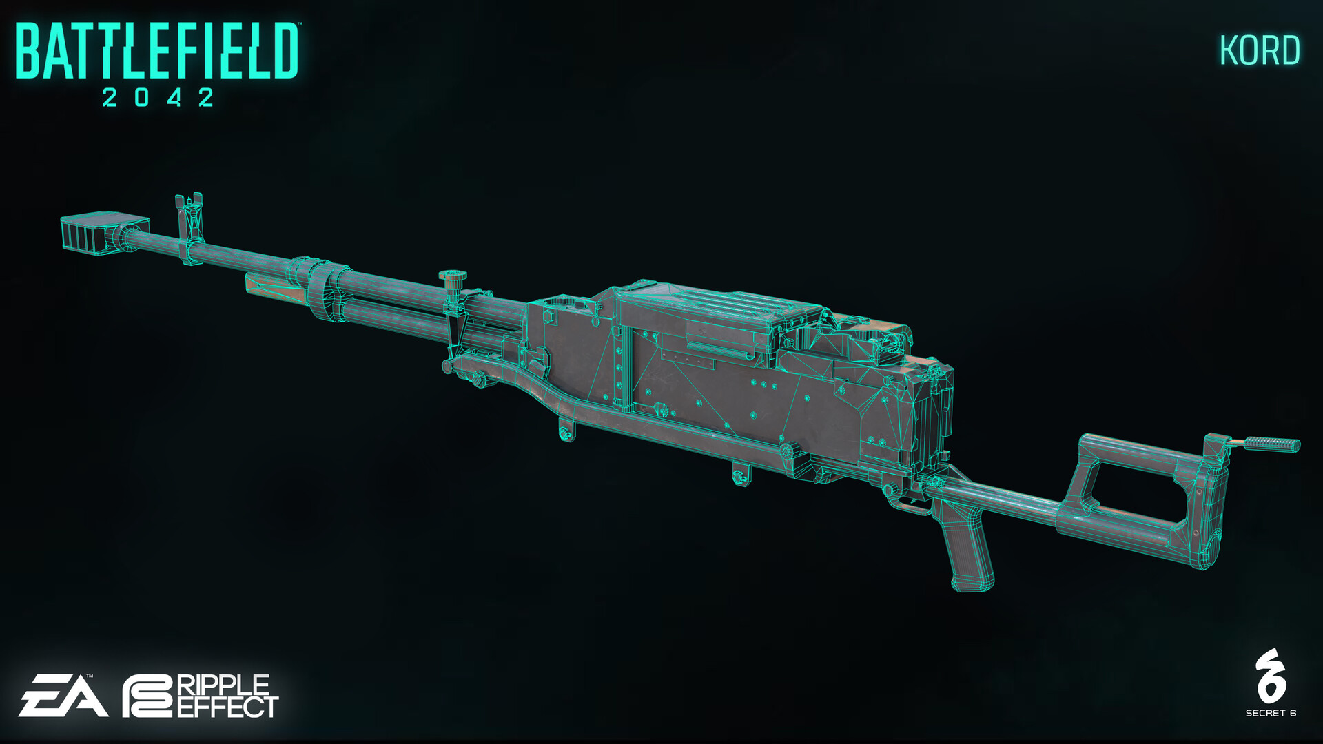 Anthony Dizon - Battlefield 2042 - Kord Machine Gun
