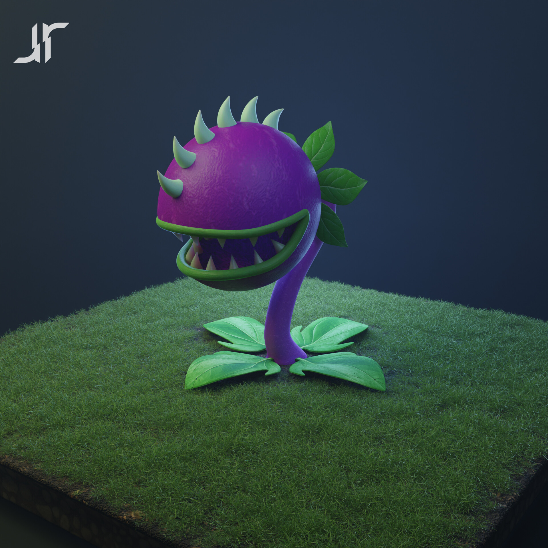 ArtStation - Chomper - 3D Game Character