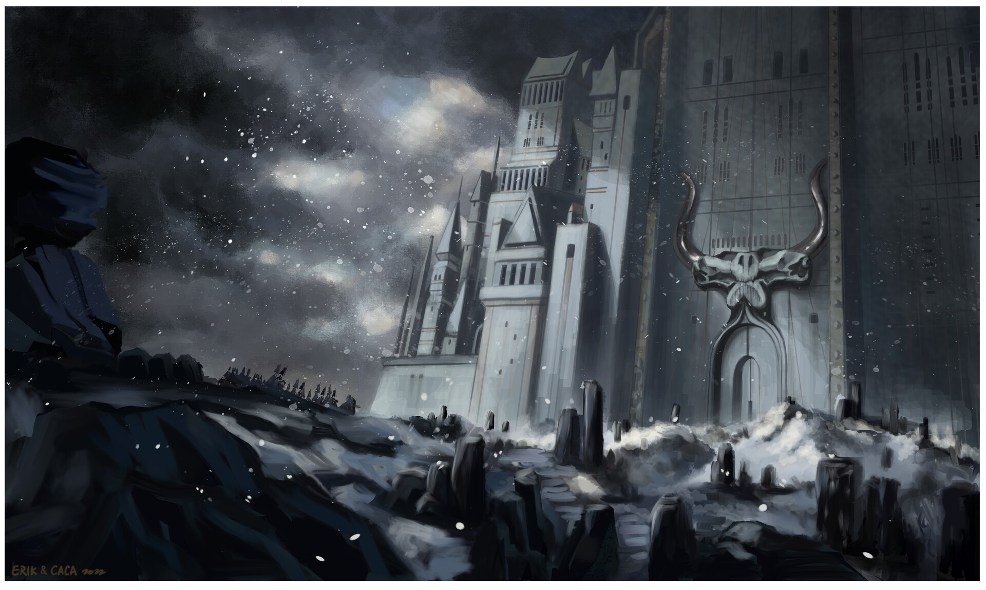 ArtStation - Castle Snow ⚡️🏰⚡️