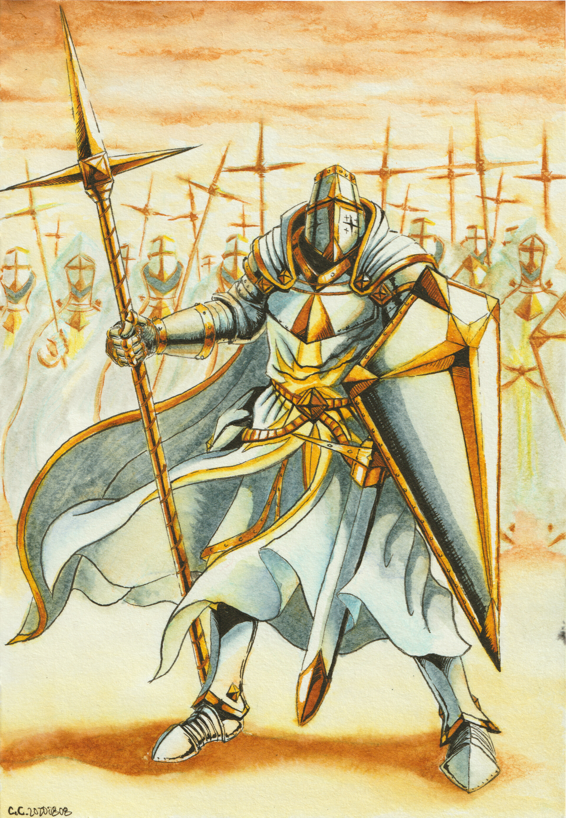 ArtStation - Nova Knights of the Holy Capital, LUCADIUS ⚔🛡⚔