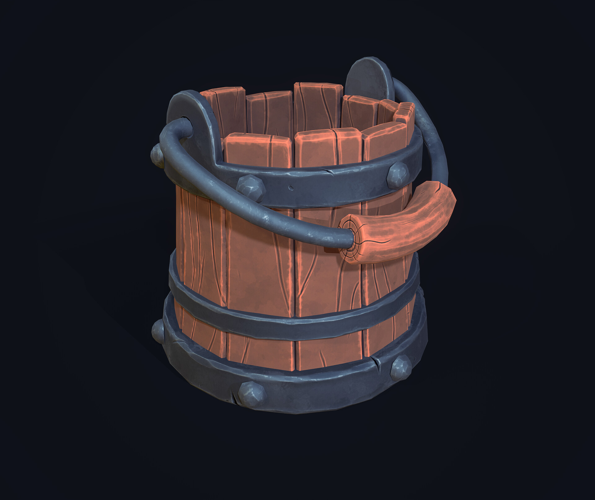 ArtStation - Stylized Bucket