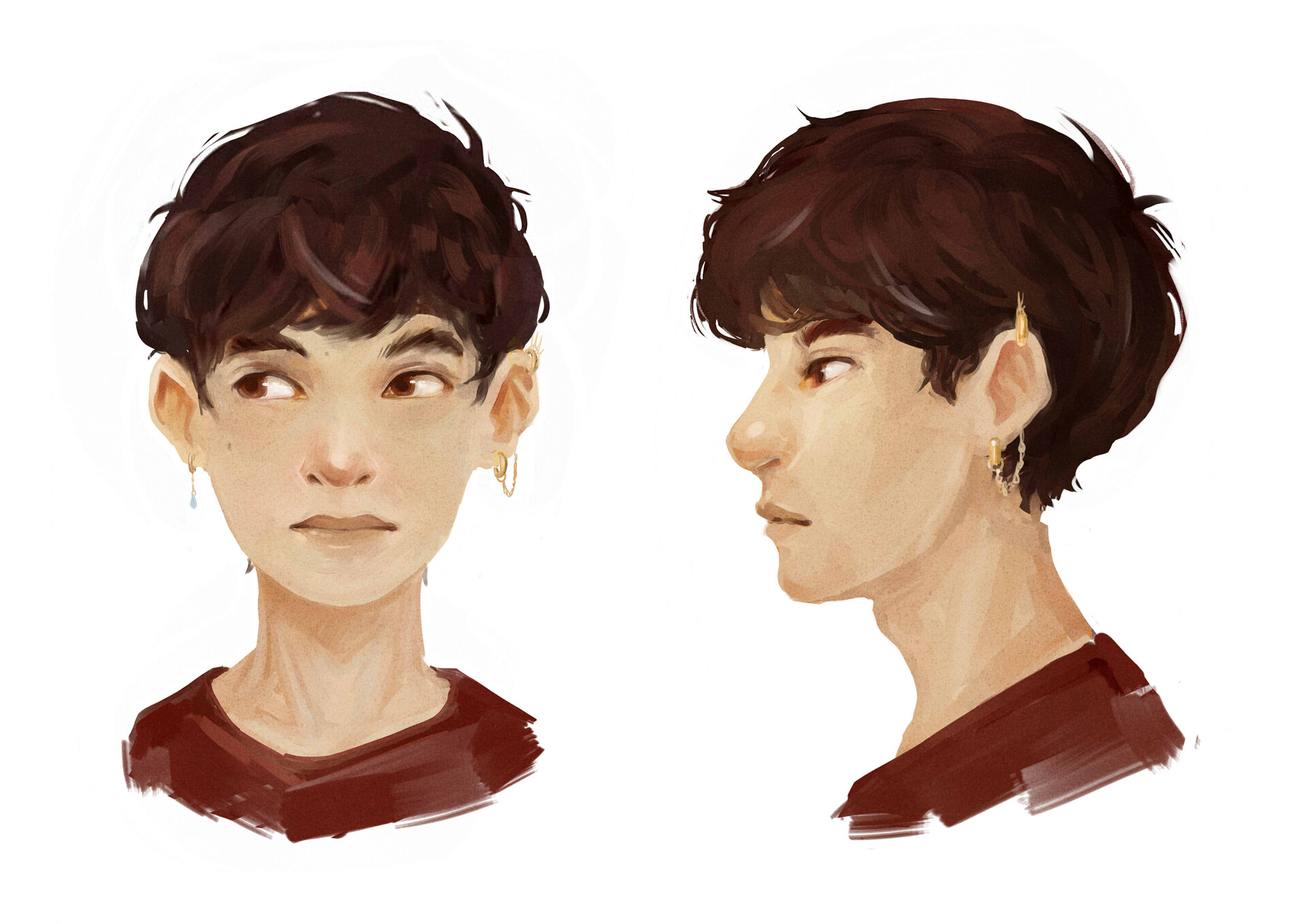 ArtStation - Portrait Desert Boy