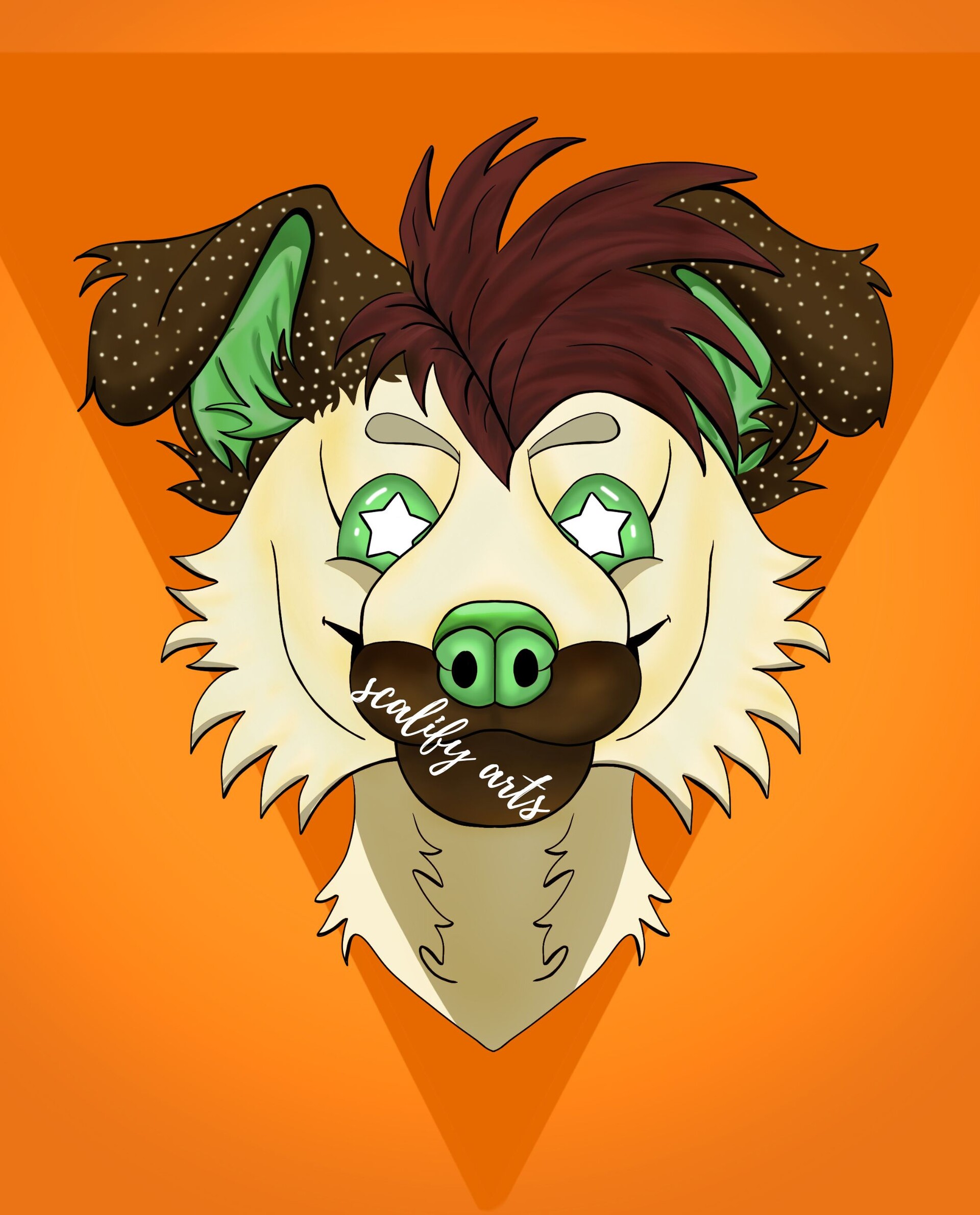 ArtStation - FURRY HEADSHOT COMMISSION