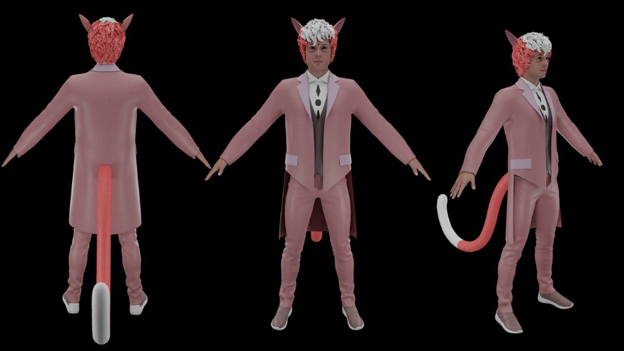 ArtStation - 3D VRC MODEL COMMISSION