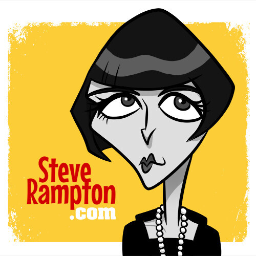 ArtStation - Louise Brooks Caricature