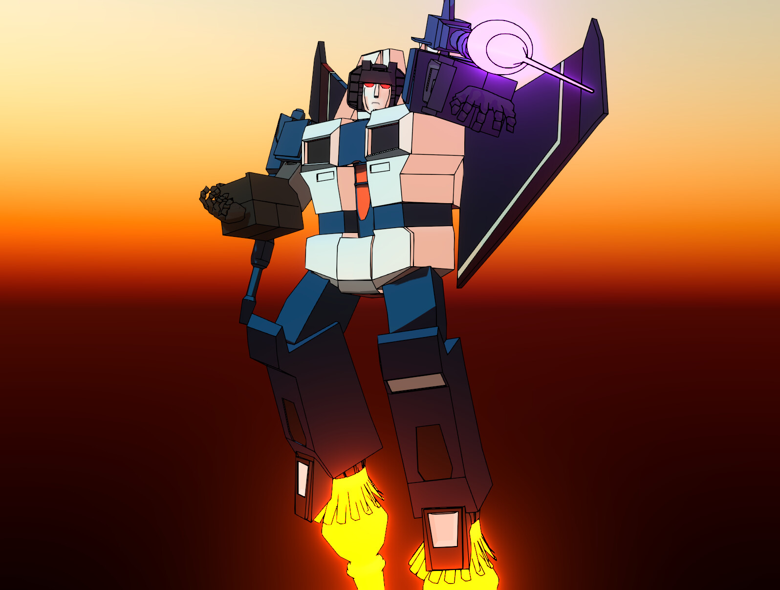 ArtStation - Thundercracker - Transformers Model
