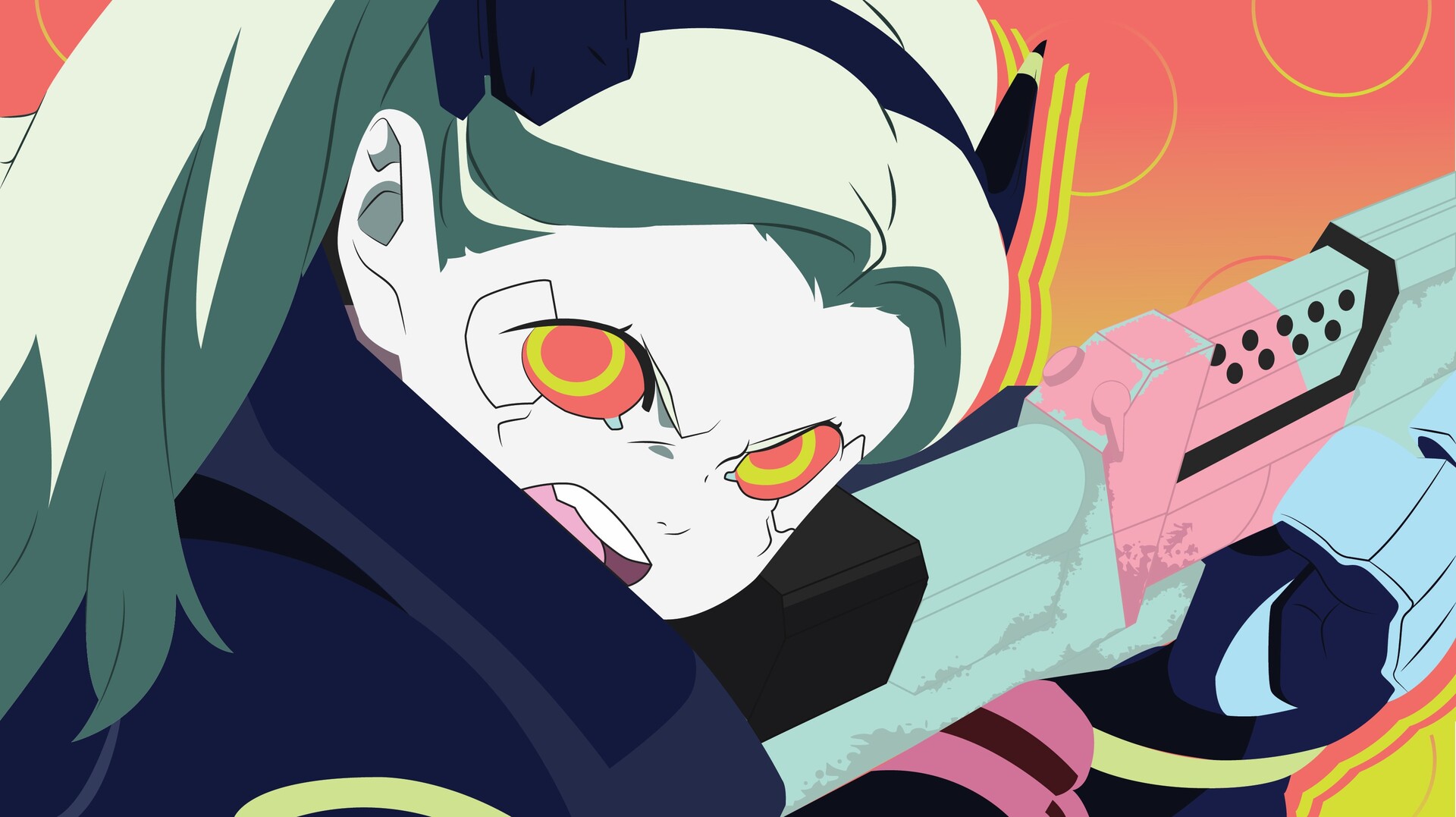 ArtStation - Rebecca from Edgerunners Fan Art