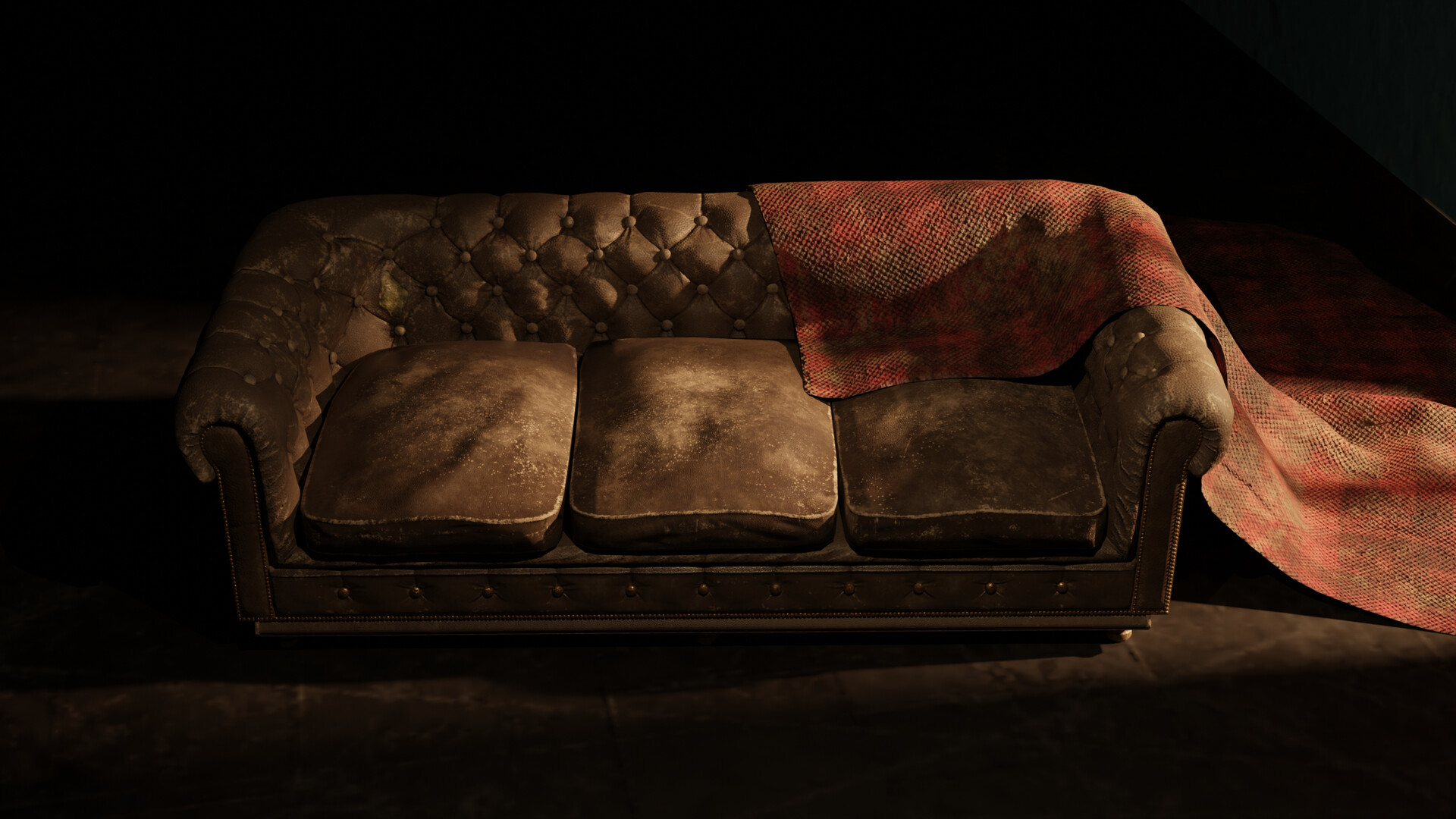 ArtStation - Old Sofa