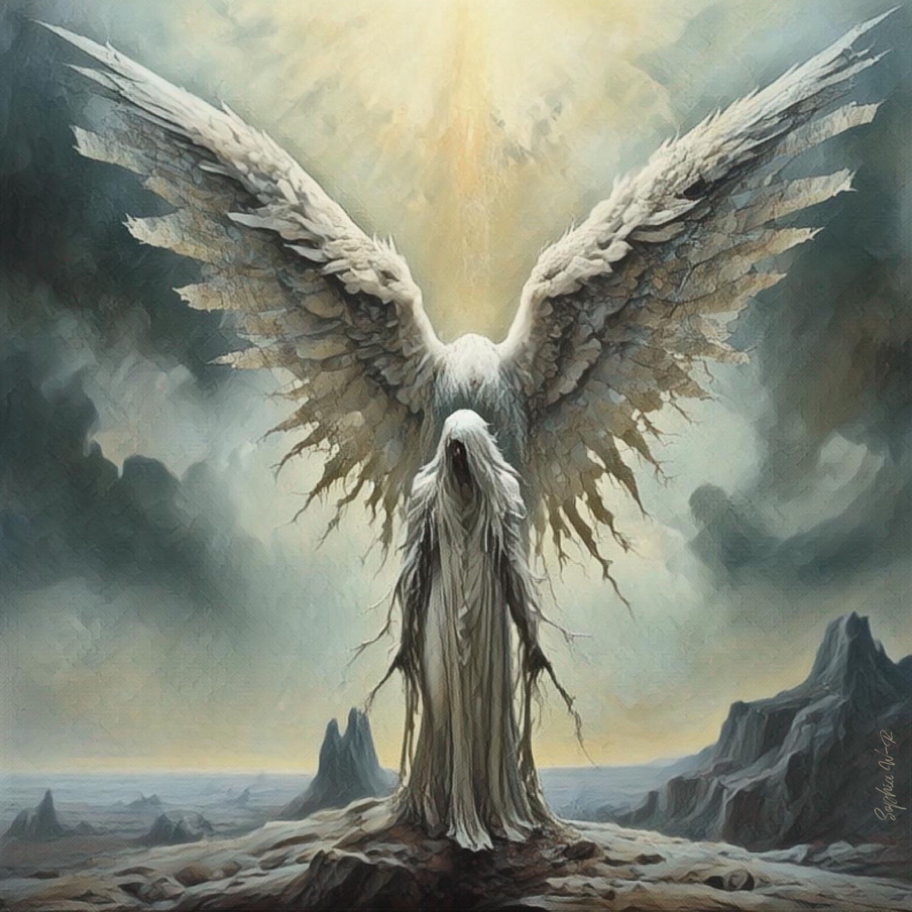 ArtStation - Creation, Revelation, Revenge (The Angel Raguel)