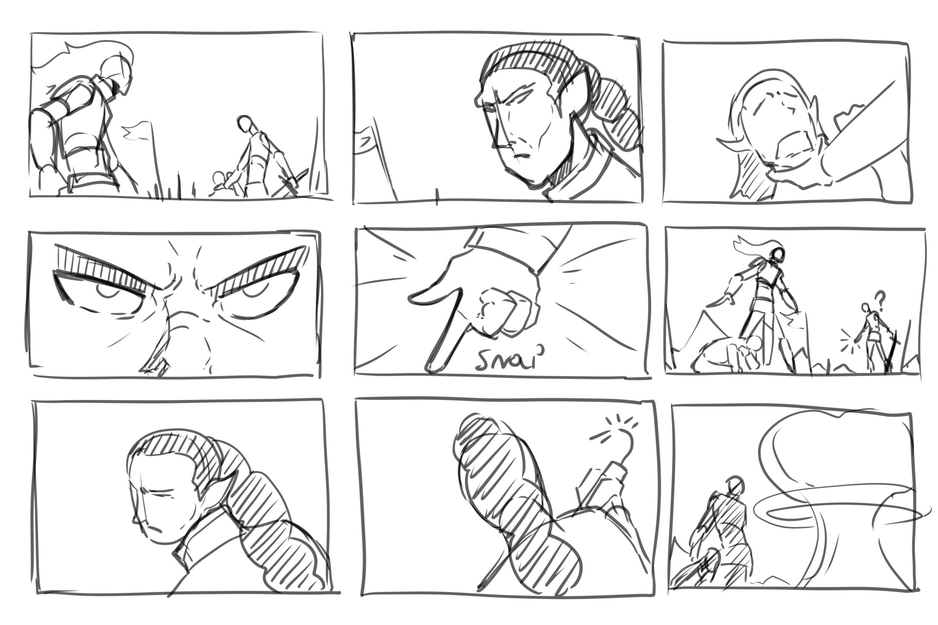 ArtStation - Storyboard 1