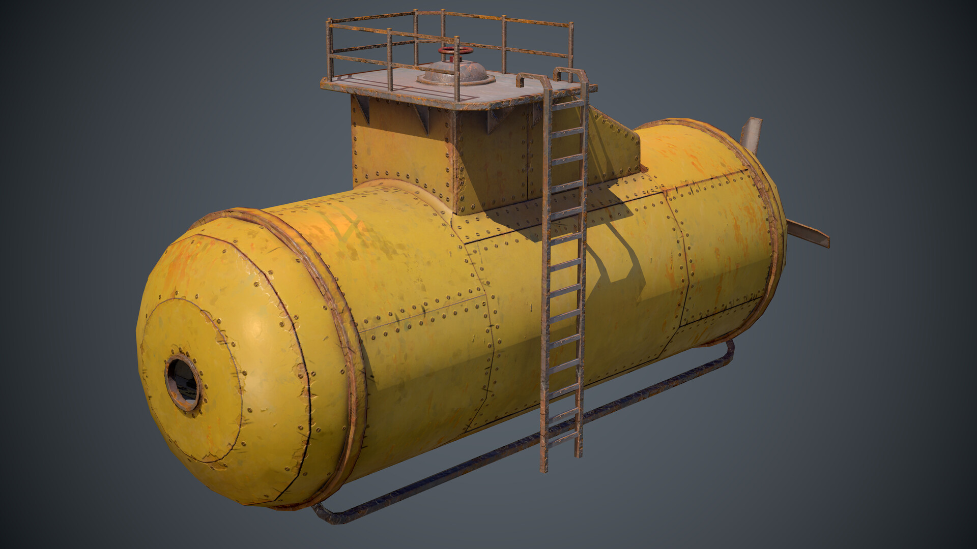 ArtStation - Stylized Submarine