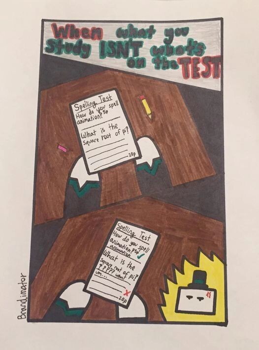 ArtStation - When it wasn’t even on the test... 😭