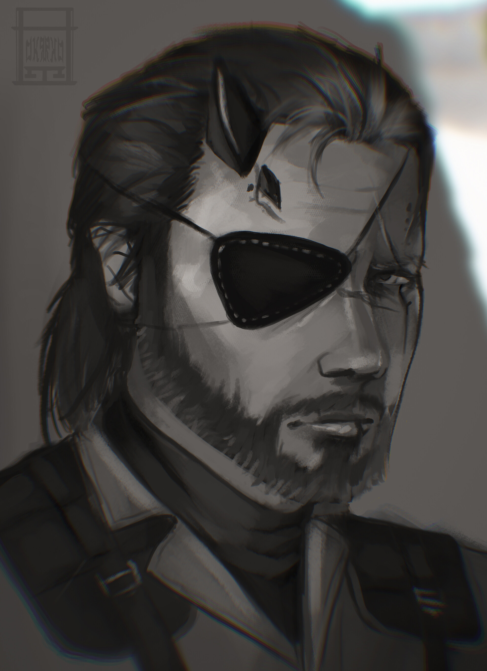 ArtStation - Venom Snake Portrait