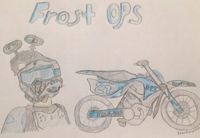ArtStation - A drawing I drew of Frost Ops!