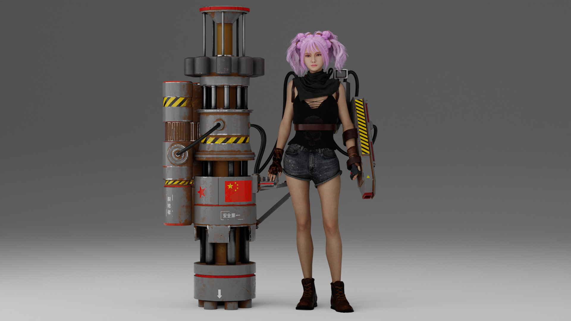 ArtStation - Yunru Mental Omega Fanart