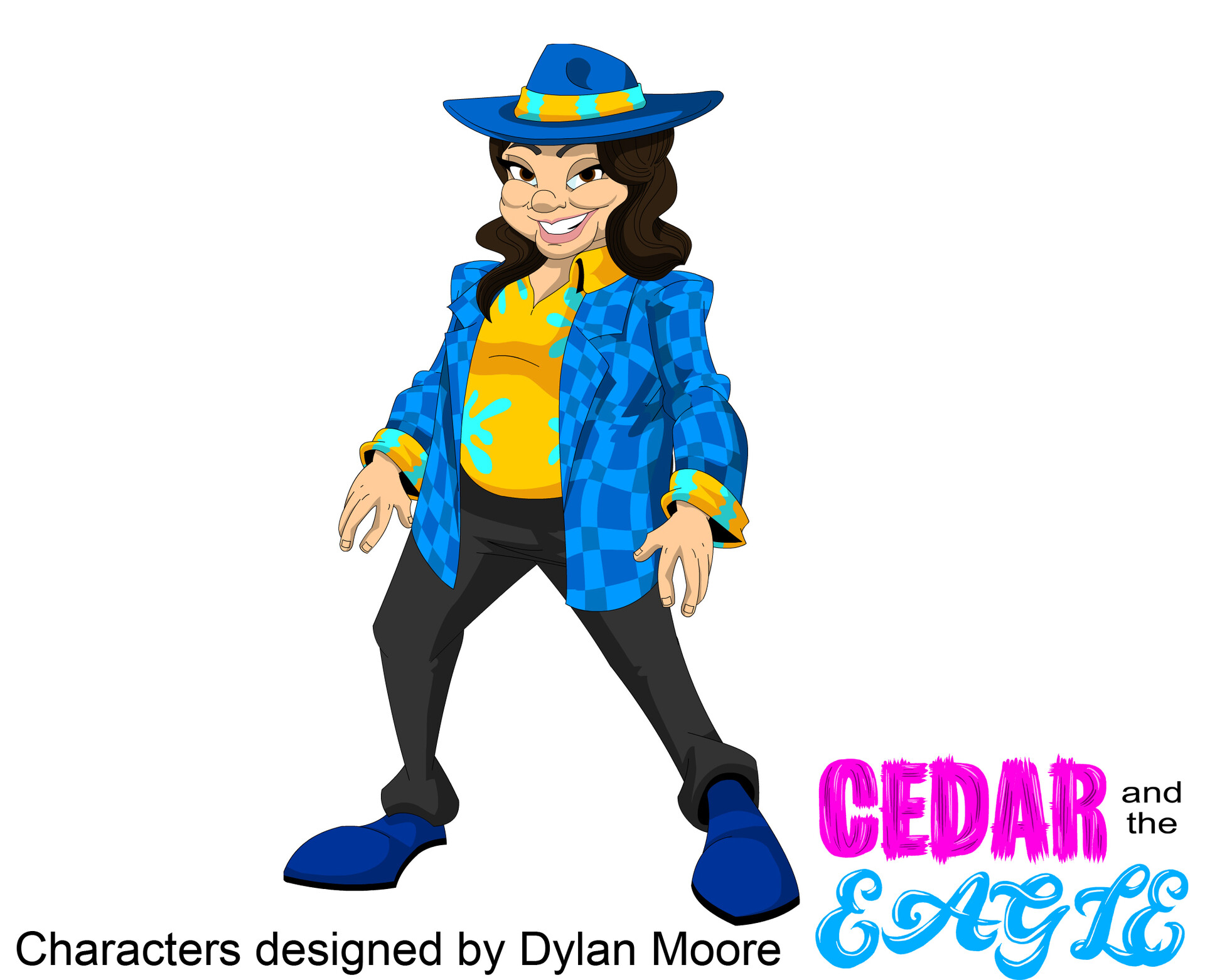Dylan Moore - Cedar and the Eagle character art